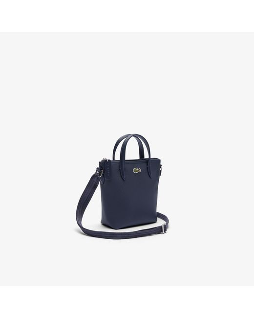 Lacoste Mini L.12.12 Concept Tote in Blue | Lyst