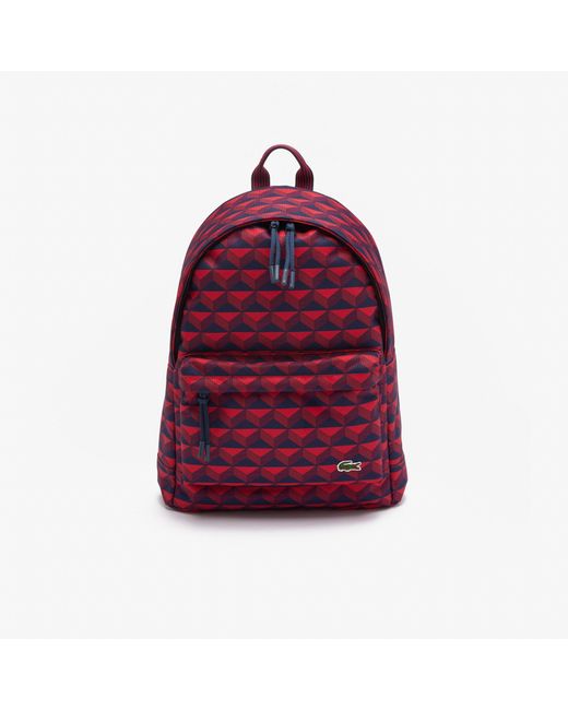 Lacoste Neocroc Backpack in Red | Lyst