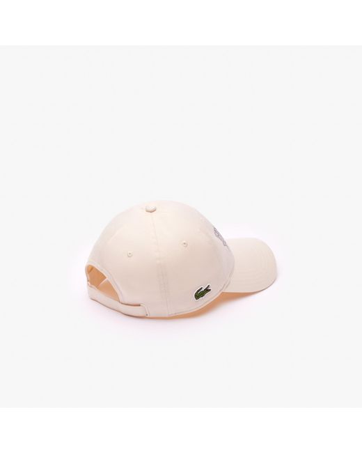 Lacoste 1924 Paris Heritage Cotton Cap in Pink | Lyst