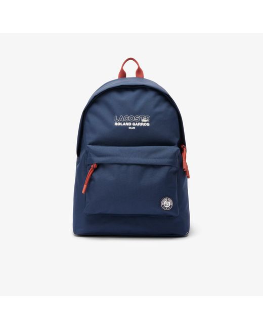 Lacoste Roland-Garros Edition Backpack in Blue | Lyst