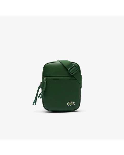 Lacoste Small Lcst Slimline Satchel in Green for Men | Lyst