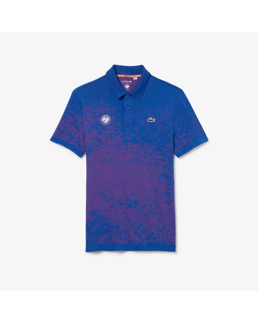 Lacoste Slim Fit Roland-Garros Edition Sport Polo in Blue for Men | Lyst