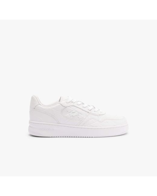 Lacoste L001 Set Leather Sneakers in White for Men | Lyst