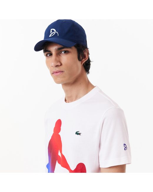 Lacoste Tennis X Novak Djokovic T-Shirt & Cap Set in White for Men | Lyst