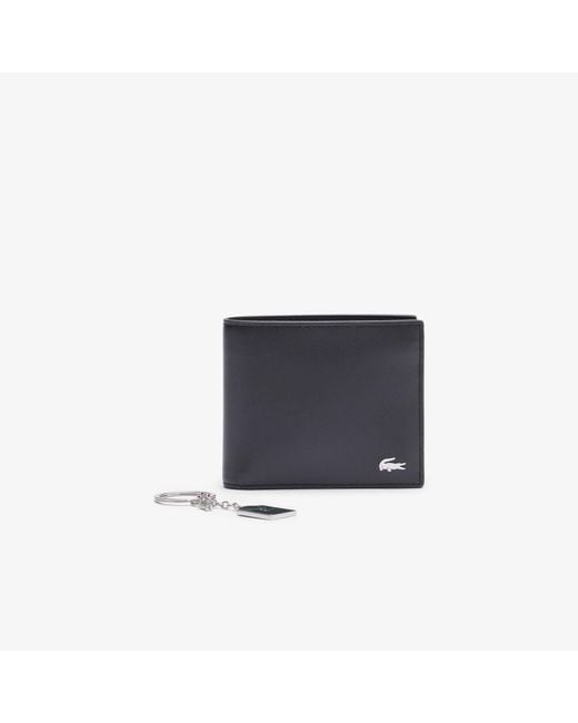 Lacoste Fg Billfold And Keychain Gift Set in Blue for Men | Lyst