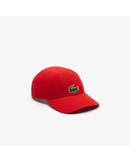 Lacoste Tennis X Novak Djokovic Cap in Red for Men | Lyst