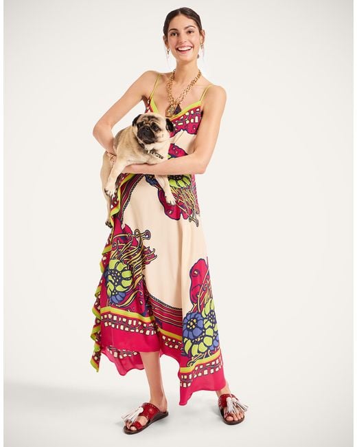 La DoubleJ Turn Around Dress in Red | Lyst UK