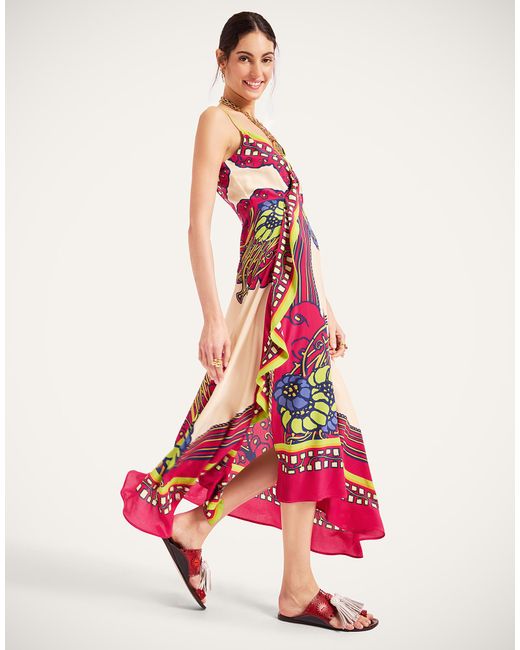 La DoubleJ Turn Around Dress in Red | Lyst UK