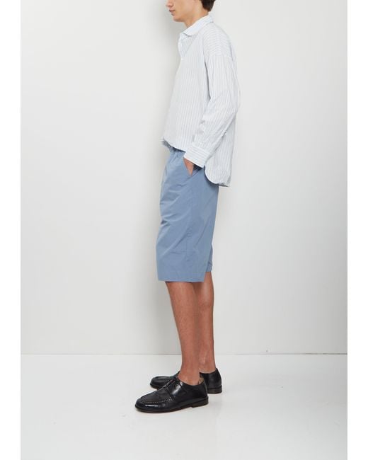 Bergfabel Men Matteo Cotton Pants in Blue | Lyst UK