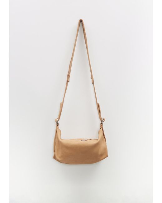 Guidi Leather Crossbody Bag, Small in White | Lyst