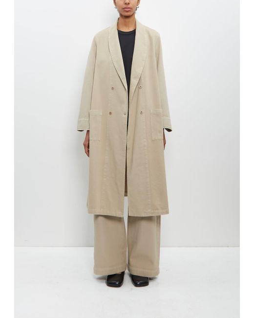 Labo.art Cotton Doc Jacket in Natural | Lyst