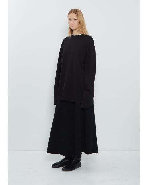 Extreme Cashmere N°452 Rock Cotton Cashmere Top in Black | Lyst UK