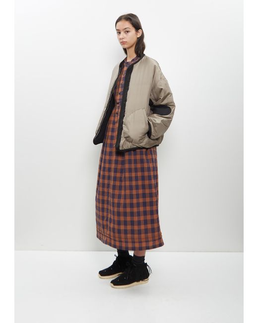 Visvim Reversible Liner Down Jacket in Black | Lyst UK