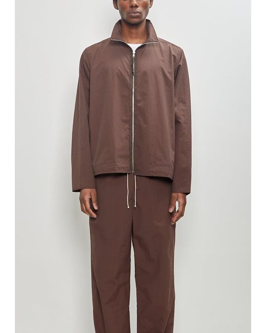 Camiel Fortgens Track Jacket Tech in Brown | Lyst