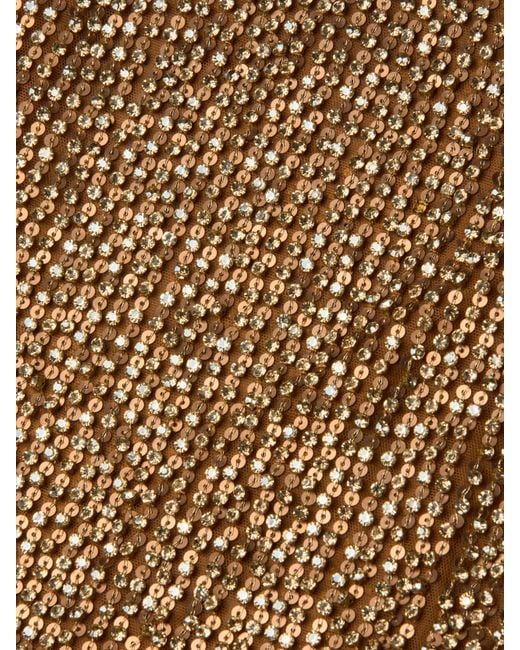 L'Agence Paula Gown in Natural | Lyst