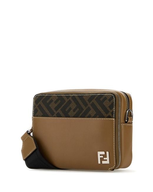 Fendi Camera Case Org Vit.King/ Pu F in Brown for Men | Lyst UK