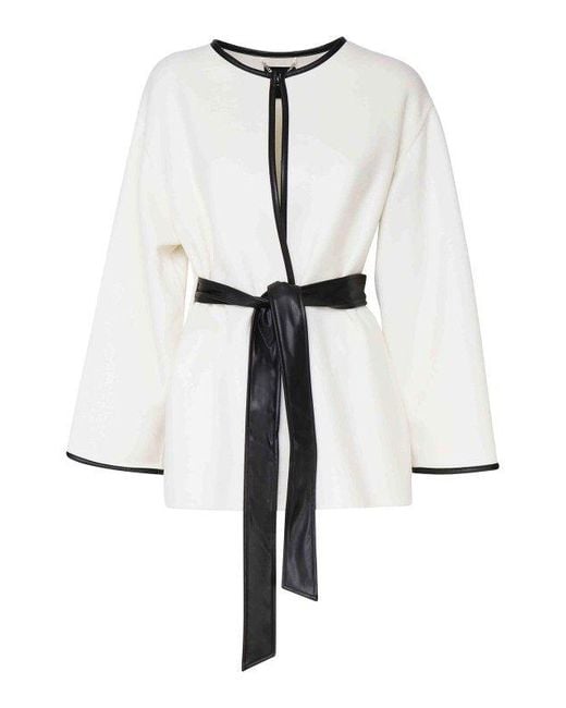 Guess Jacket in White | Lyst