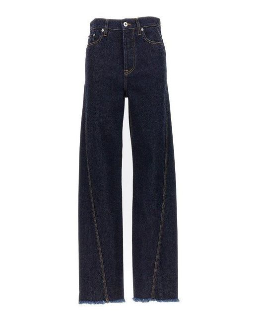 Lanvin Straight in Blue | Lyst