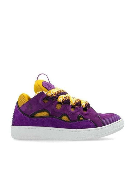 Lanvin Trainers in Purple | Lyst