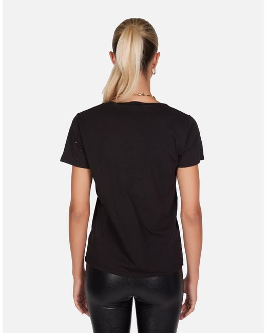 Lauren Moshi Myra Vintage Boxing Love in Black | Lyst