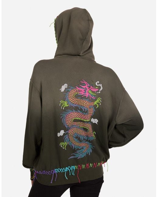 Lauren Moshi Sofie X Vintage Pink Dragon in Black | Lyst