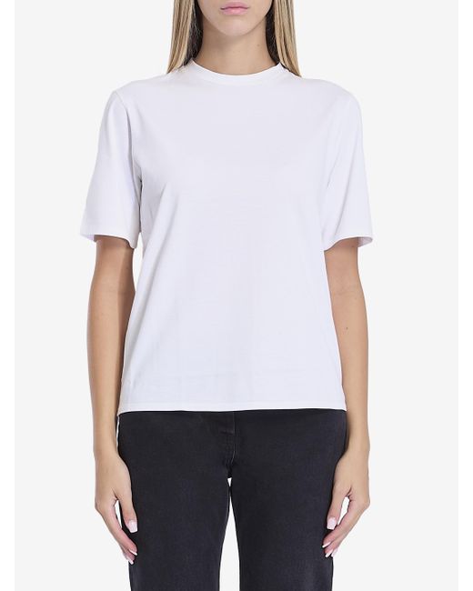 The Row Chiara Tshirt in White | Lyst