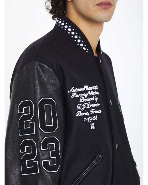Amiri Preemo Record Jacket in Black for Men | Lyst