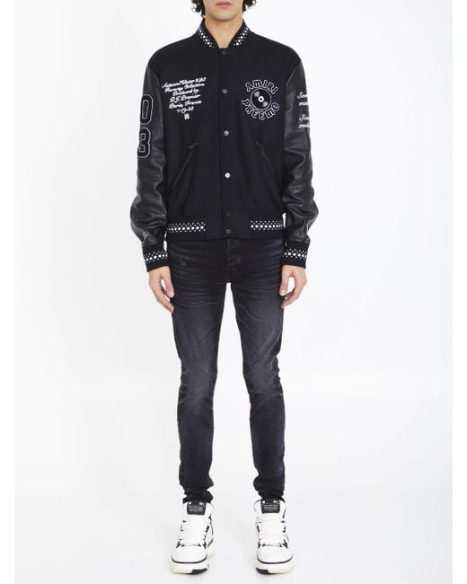 Amiri Preemo Record Jacket in Black for Men | Lyst