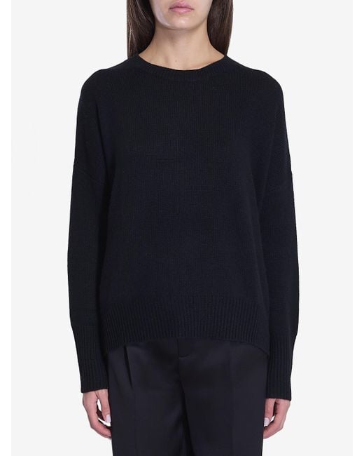 Lisa Yang Mila Crewneck Sweater in Blue | Lyst UK