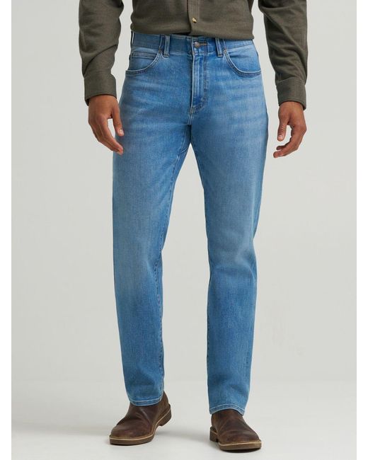 Lee Jeans Extreme Motion Athletic Tapered Leg Jeans in Blue | Lyst