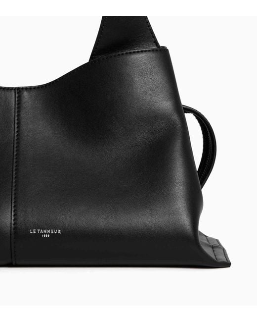 Le Tanneur Félicie Small Handbag in Black | Lyst