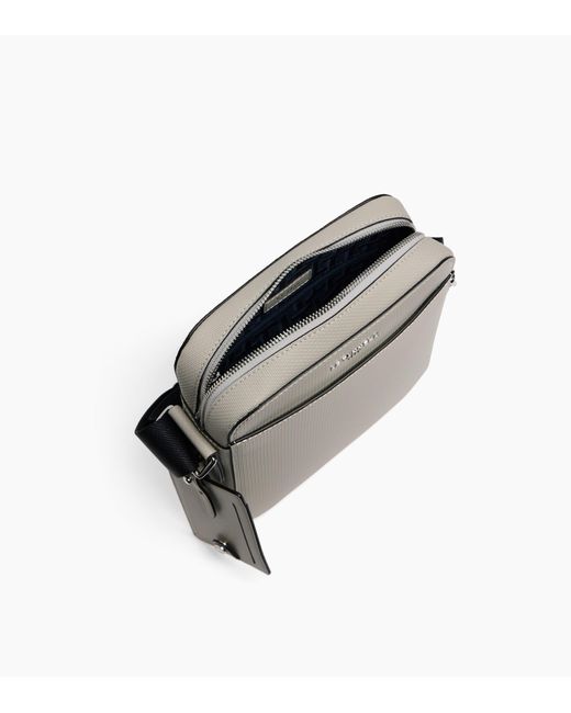 Le Tanneur Emile Small Zipped Satchel in Gray for Men | Lyst