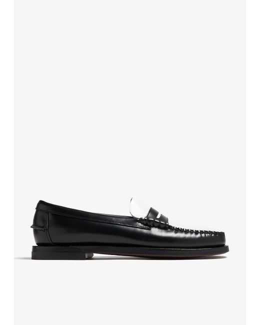 Sebago Classic Dan Loafers in Black | Lyst