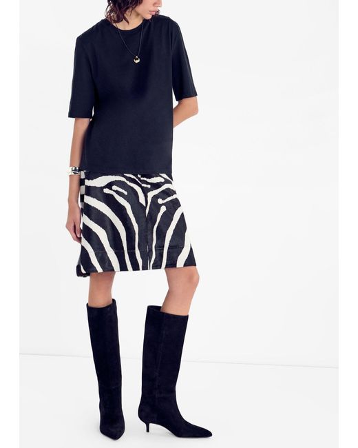 Veronica Beard Lisa Tall Boots in Black | Lyst