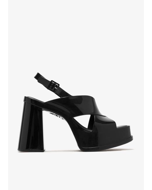 Melissa Dance Heel Sandals in Black | Lyst