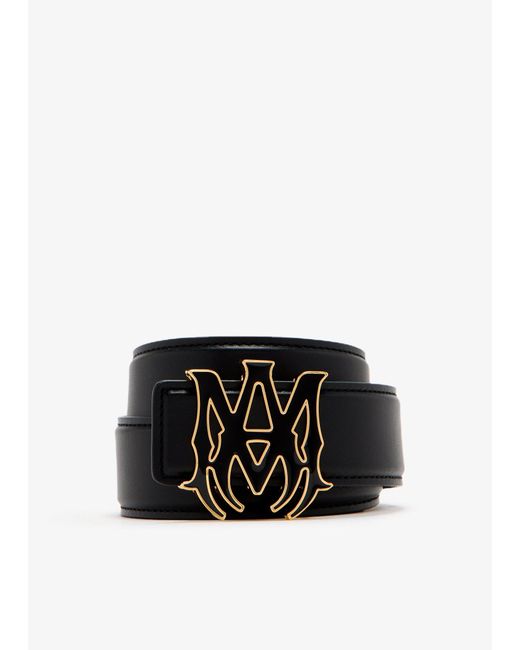Amiri Ma Core Logo Belt in Black for Men | Lyst