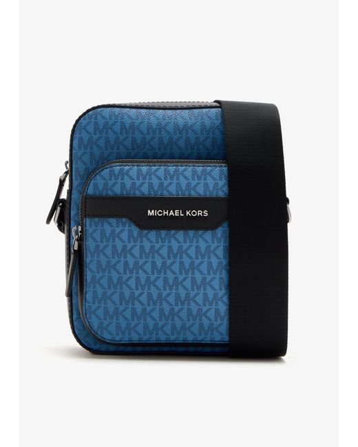 Michael Kors Hudson Mini Flight Bag in Blue for Men | Lyst