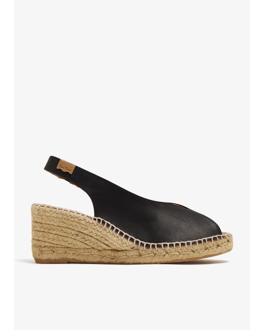 Toni Pons Laila Wedge Espadrilles in Black | Lyst