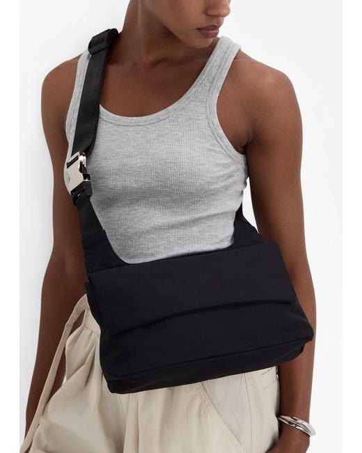 Arc Club Crossbody Bag in Black | Lyst