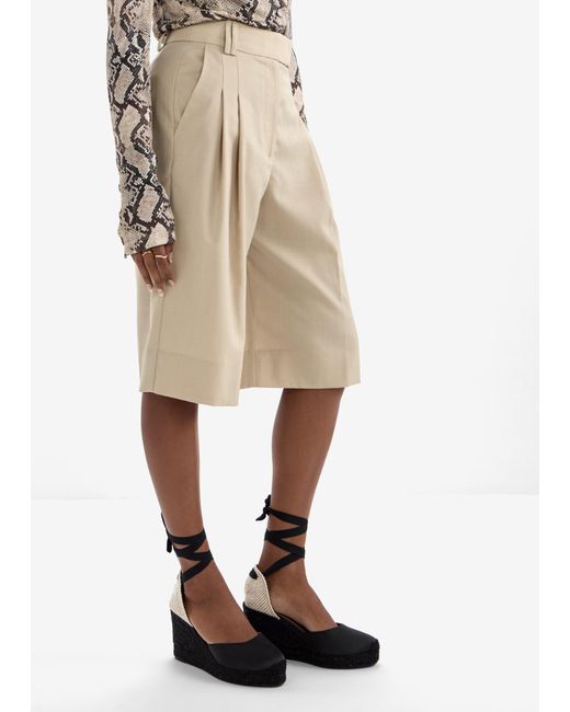 Luna Maria Wedge Espadrilles in Black | Lyst