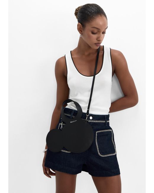 Coperni X Disney Baby Mickey Crossbody Bag in Black | Lyst