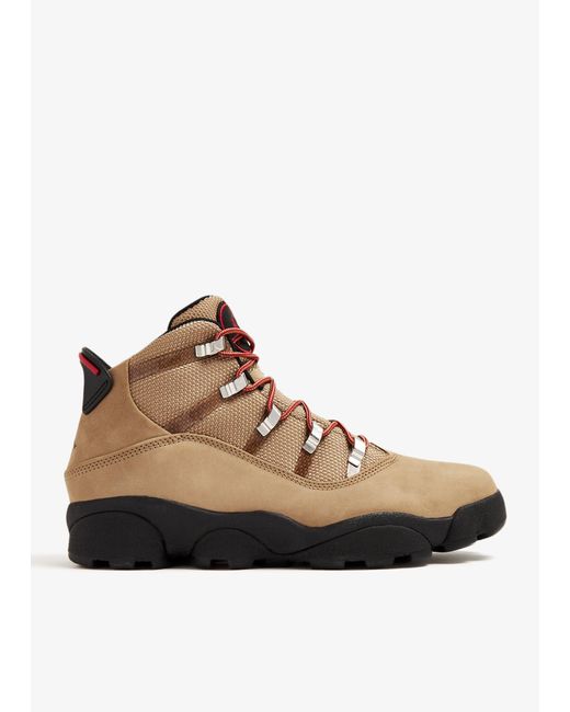 Nike Jordan Winterized 6 Rings Sneakers in Brown for Men | Lyst