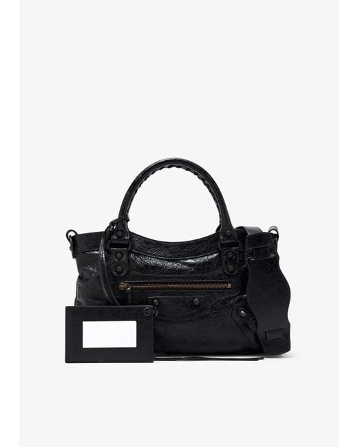 Balenciaga Le City First Bag in Black | Lyst