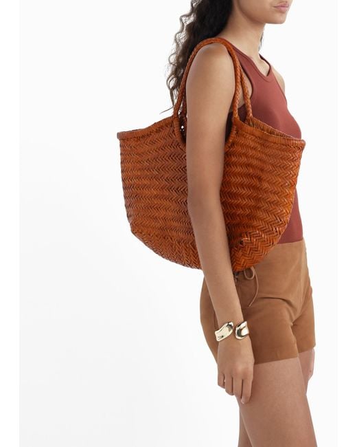 Dragon Diffusion Nantucket Big Basket Bag in Brown | Lyst