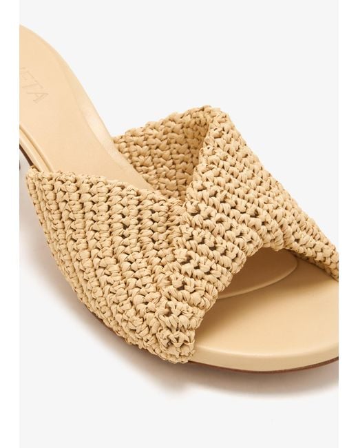 Bottega Veneta Blink Sandals in Natural | Lyst
