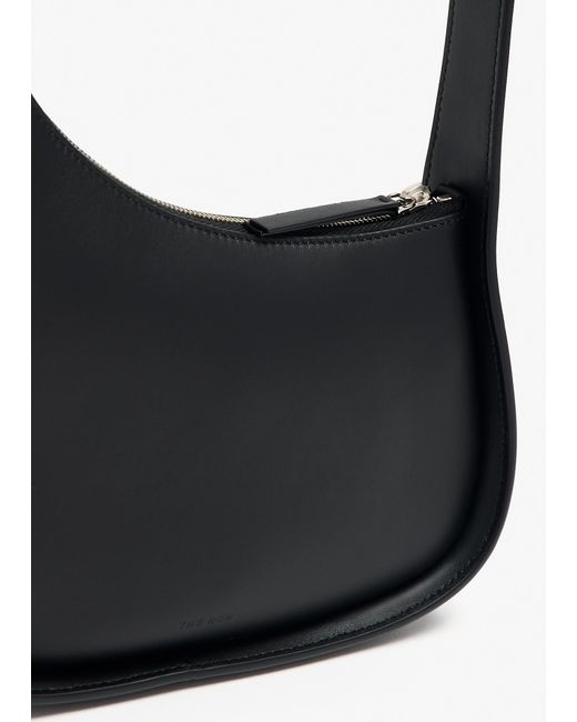 The Row Half Moon Bag in Black | Lyst