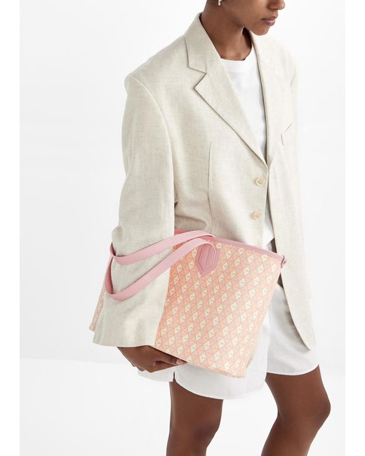 Vonto Monogram Tote Bag in Pink | Lyst