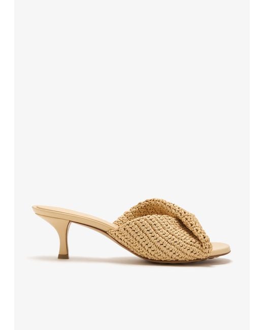 Bottega Veneta Blink Sandals in Natural | Lyst