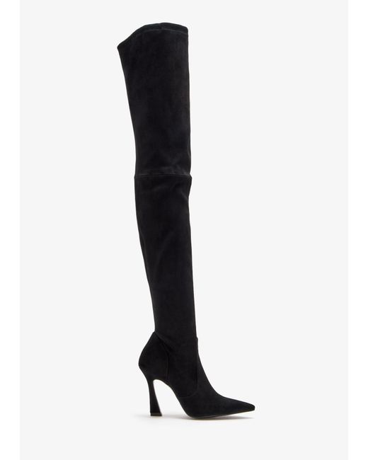 Stuart Weitzman Ultravinnie 100 Boots in Black | Lyst