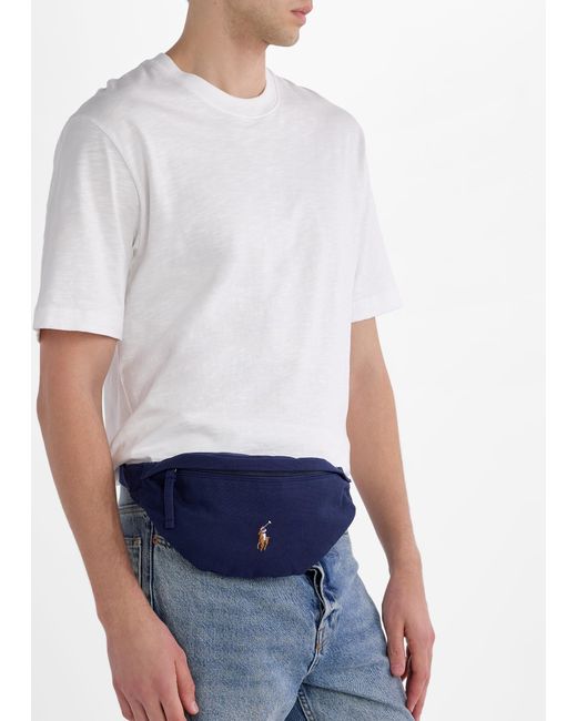 Polo Ralph Lauren Polo Logo Waistpack in Blue for Men | Lyst